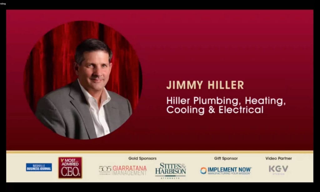 Jimmy Hiller Honored with Fifth “Most Admired CEO” Award - Happy Hiller